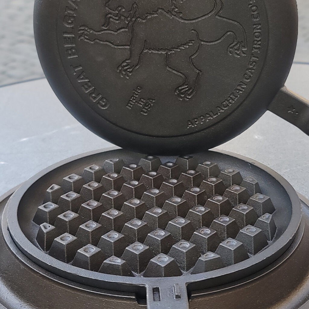 Great Belgian Waffle Iron - Appalachian Cast Iron